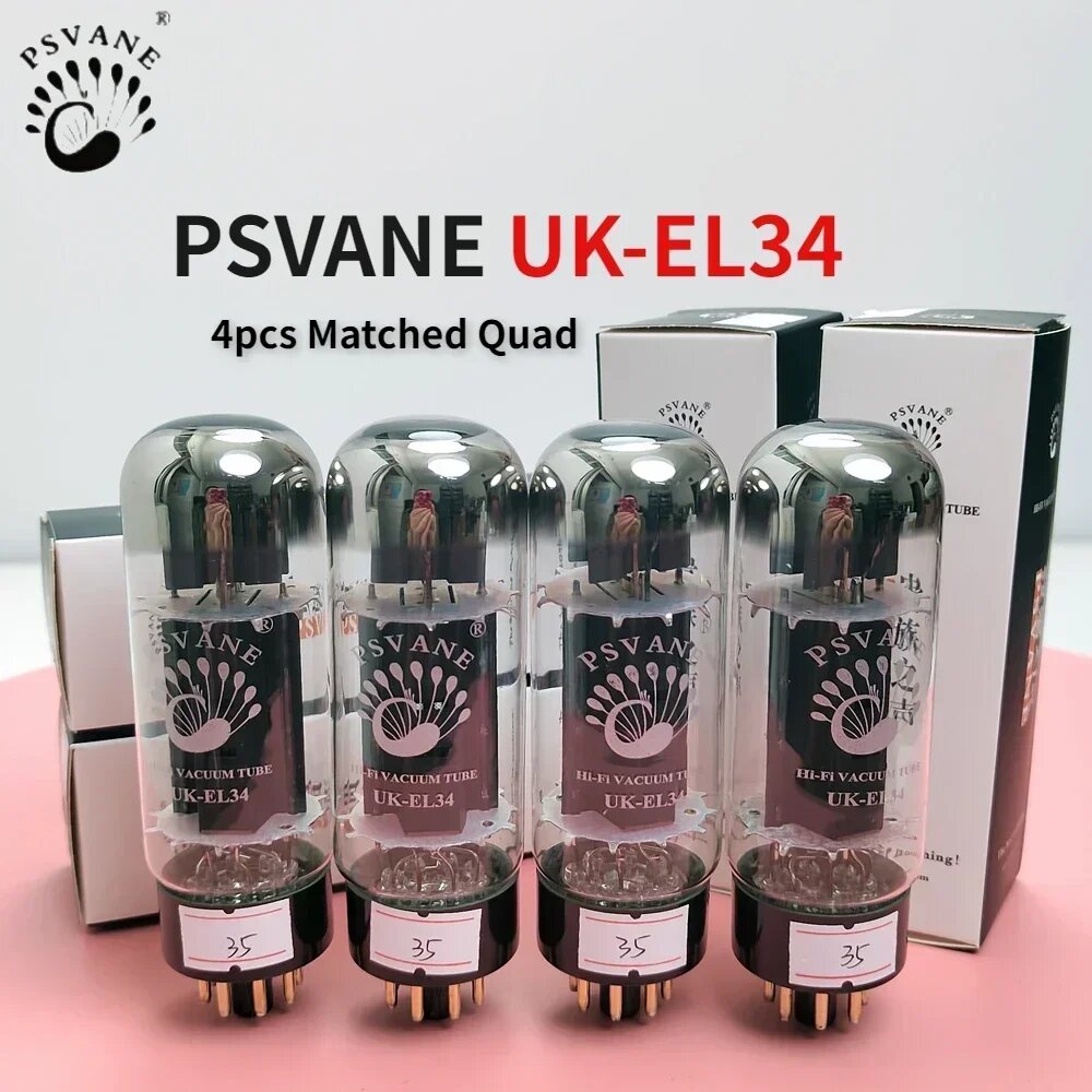 PSVANE UK-EL34, 4шт, Matched Quad