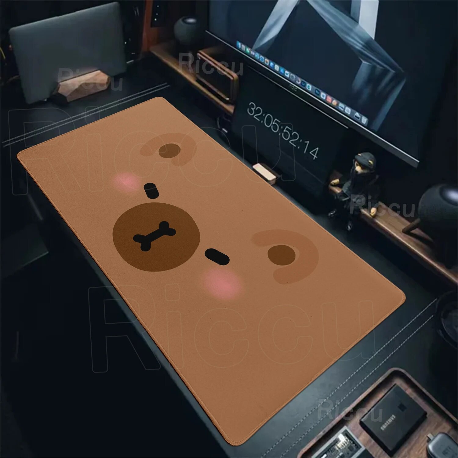 Коврик для мыши Riccu 300x700 мм, Capybara-10