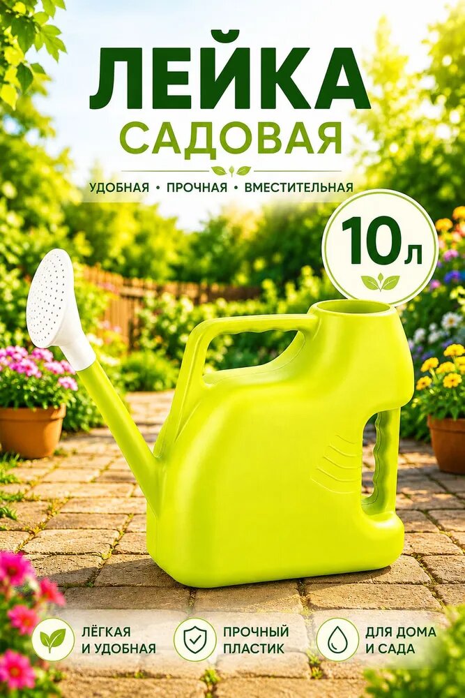 Лейка садовая 10 л