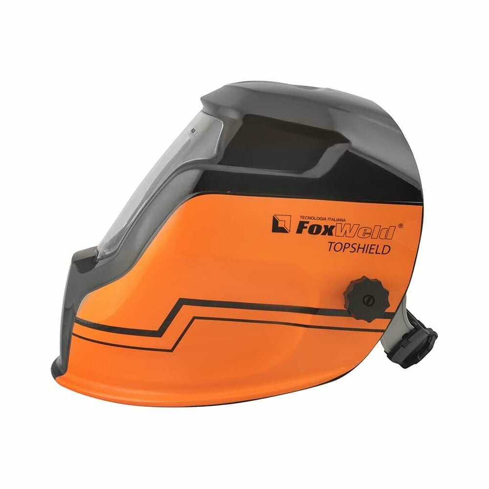 Маска сварщика TOPSHIELD Original, фильтр 9800V, без коробки FOXWELD 6593 — фото 1