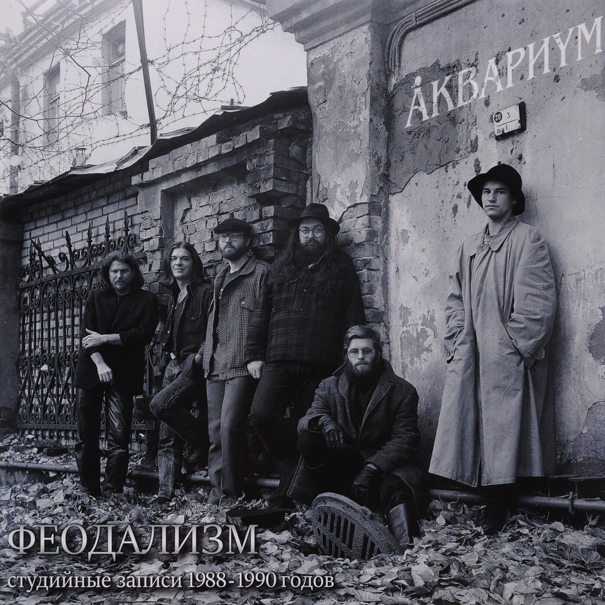 Аквариум - Феодализм (Студийные Записи 1988 - 1990 Годов) (LP) Виниловая пластинка