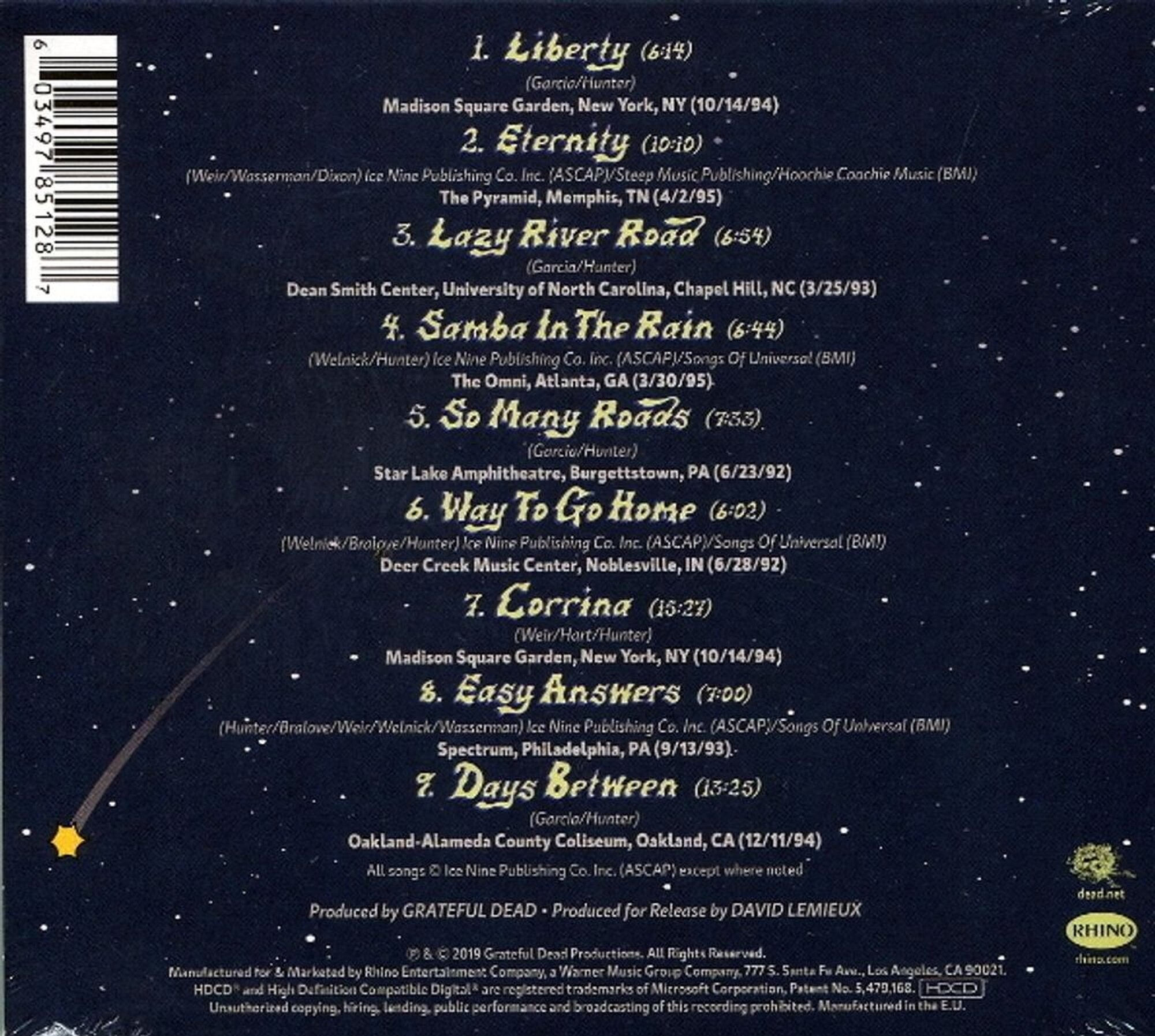 GRATEFUL DEAD - READY OR NOT (CD) Компакт диск — фото 1