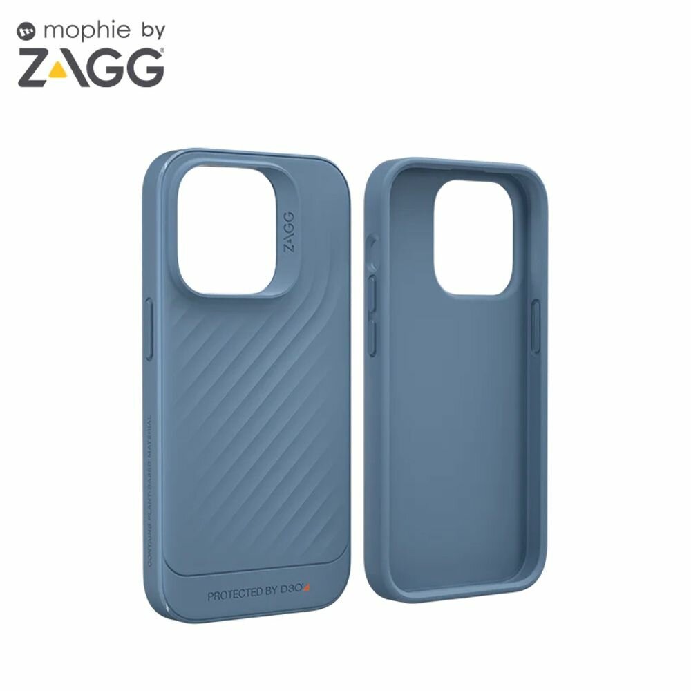 Чехол силиконовый противоударный ZAGG D3O Copenhagen iPhone 14 Plus (6.7") синий