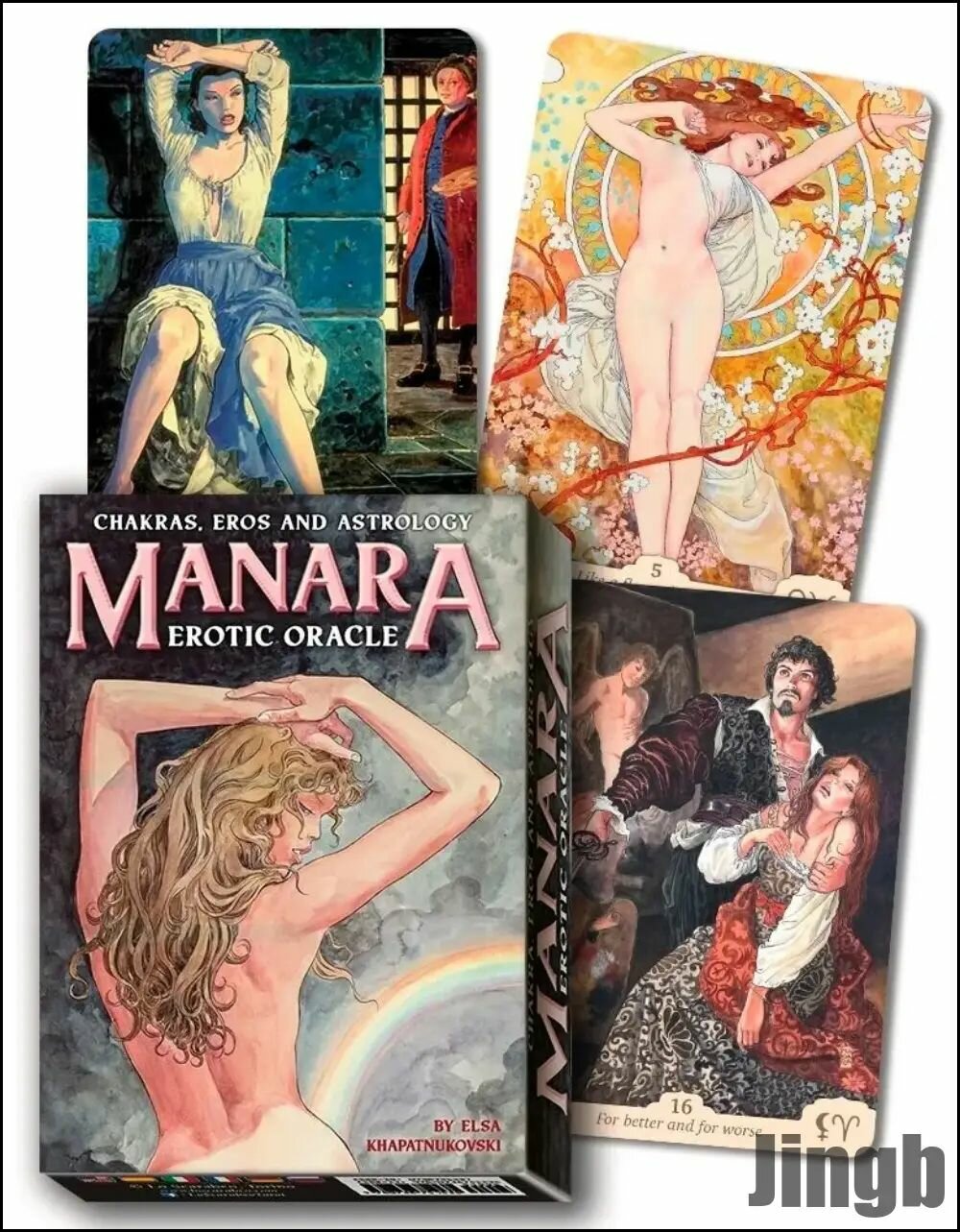 Карты Оракул: "Manara Erotic Oracle" Lo Scarabeo / Манара Эротический Оракул