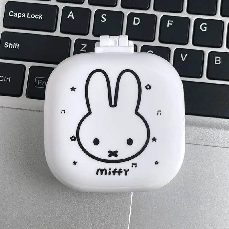 Мини расческа-щетка Miffy Rabbit 2-в-1