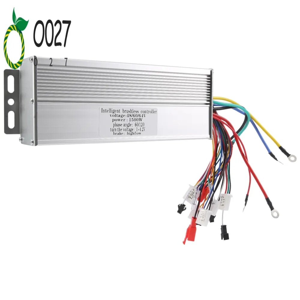 (R W S K) 48V 60V 64V 1500W Бесщеточный контроллер / Ebike двигателя Bldc совместим с электрического велосипеда скутера