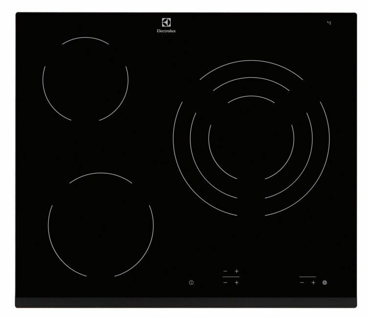 Варочная поверхность электрическая Electrolux EHF6232FOK черный
