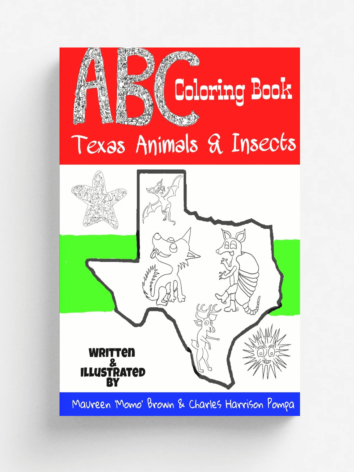 ABC Coloring Book. Texas Animals & Insects