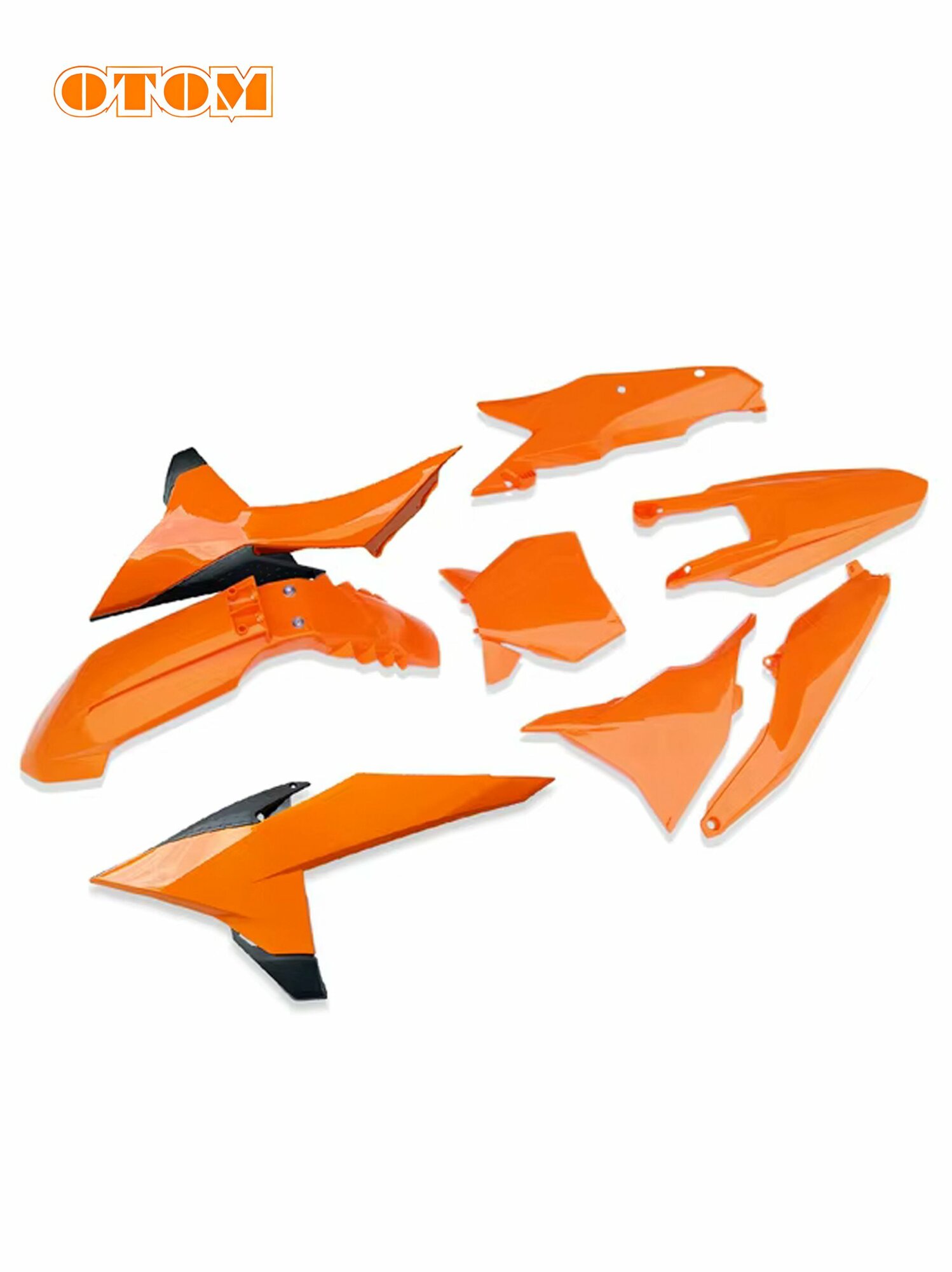 Комплект пластика для мотоцикла KTM SX XC 2025-2026, оранжевый, ПП OTOM