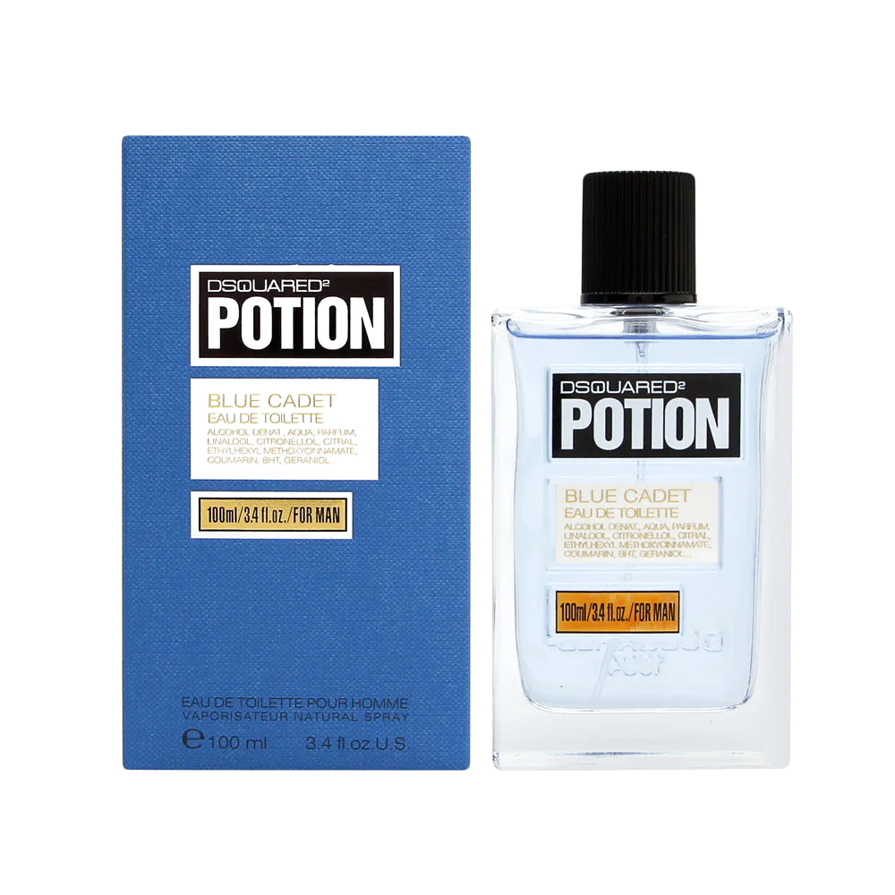 Парфюм для мужчин Dsquared 2 Potion Blue Cadet 100 мл / Дискваред 2 Поушн Блю Кадет туалетная вода