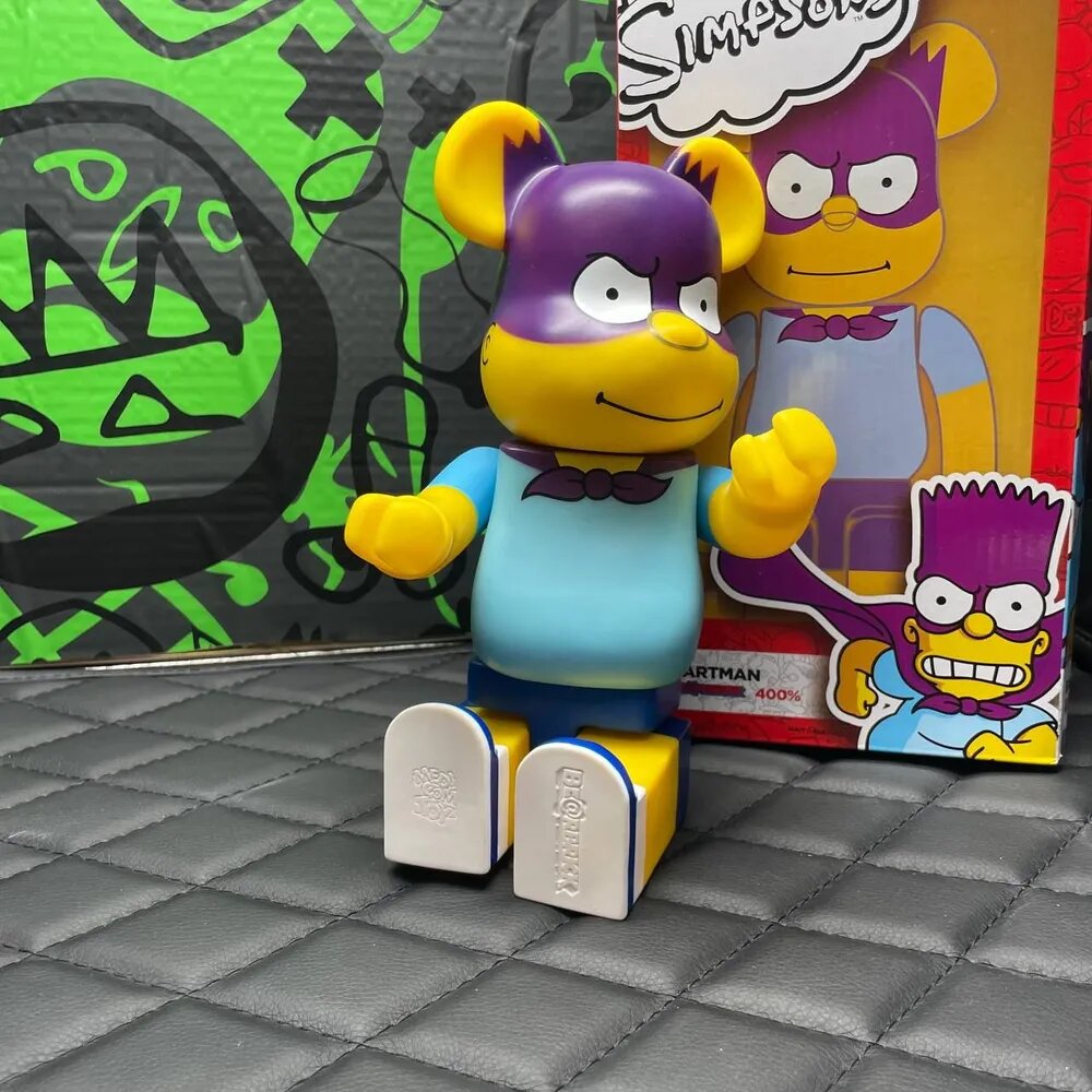 Игрушка Bearbrick Bart Simpson Бартмэн 28см — фото 1