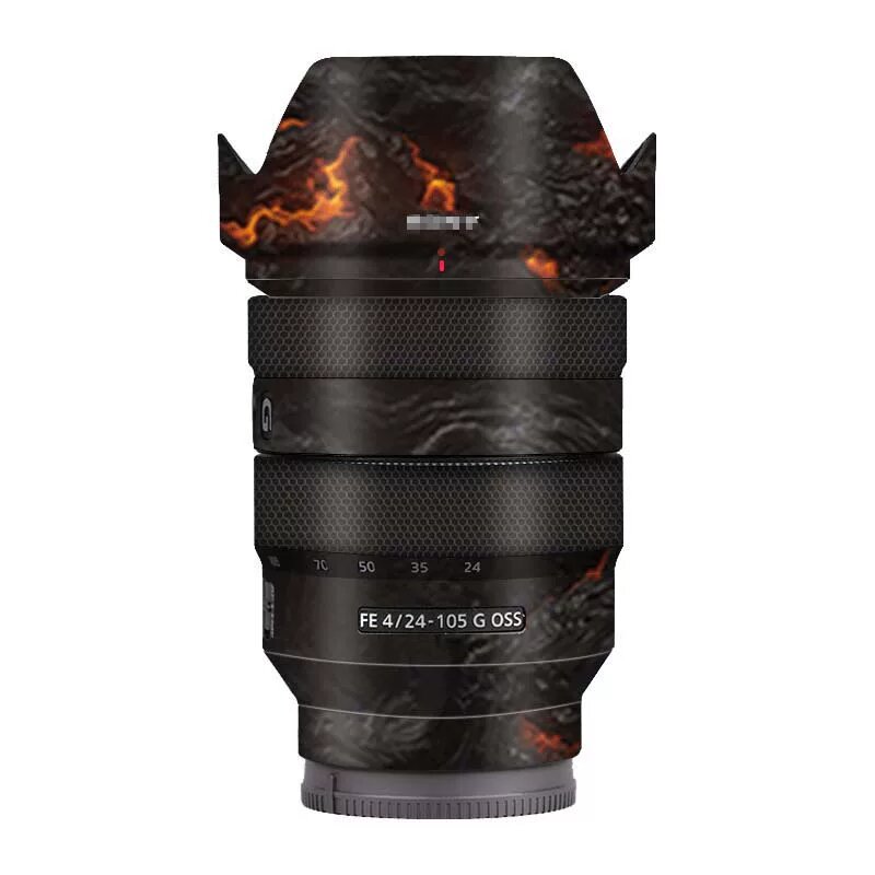 Стикер для объектива Sony FE24-105F4 с рисунком вулкана, высококачественный декаль для камеры