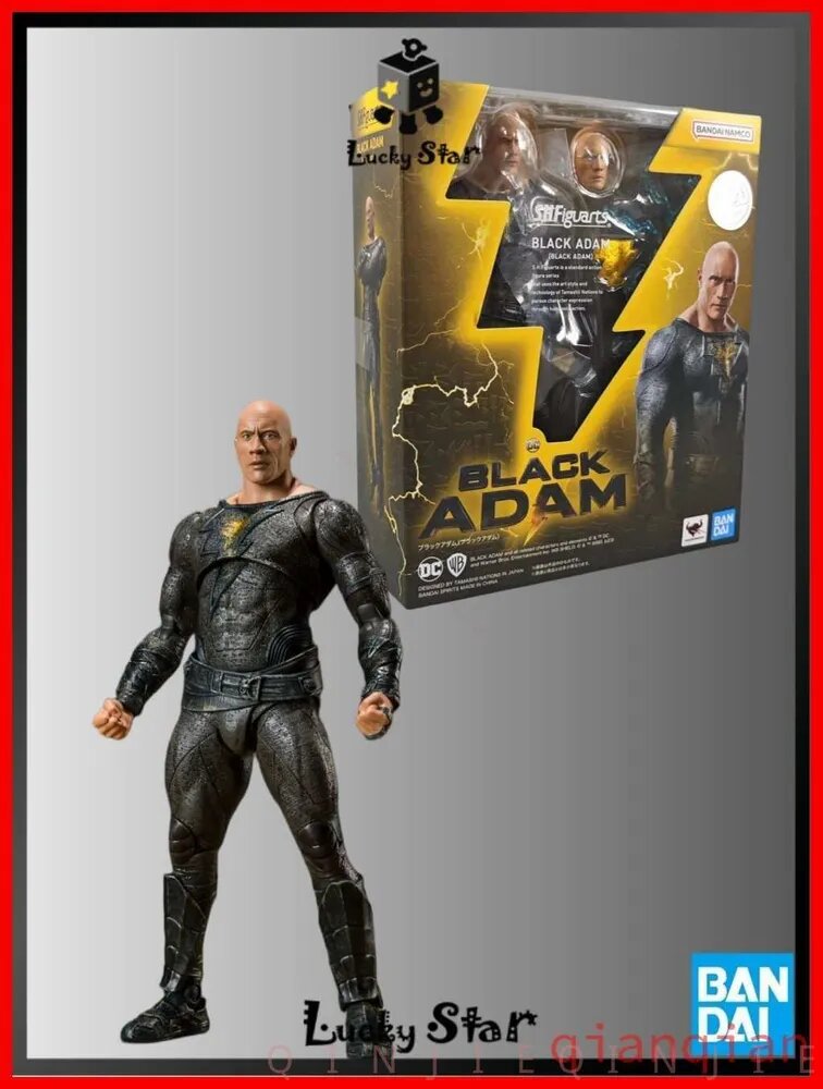 (фигурки)BANDAI S.H.F BLACK ADAM 16.5cm DC
