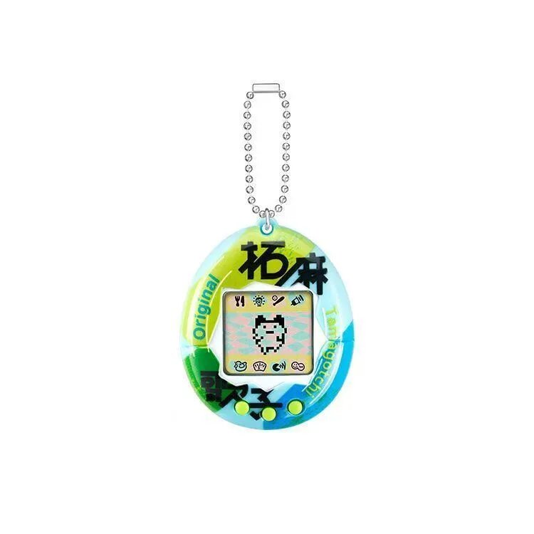 Bandai Tamagotchi Original, Sea Salt Lemon, английское меню