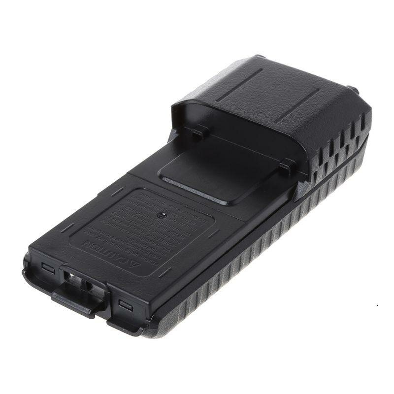 Рация Baofeng BF-UV5R с внешним динамиком и батарейным отсеком на 6x AA
