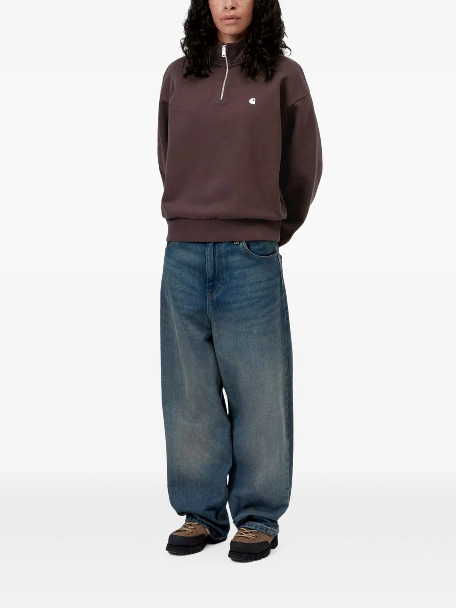 Толстовка Carhartt WIP Casey high-neck sweat, размер 44 — фото 1