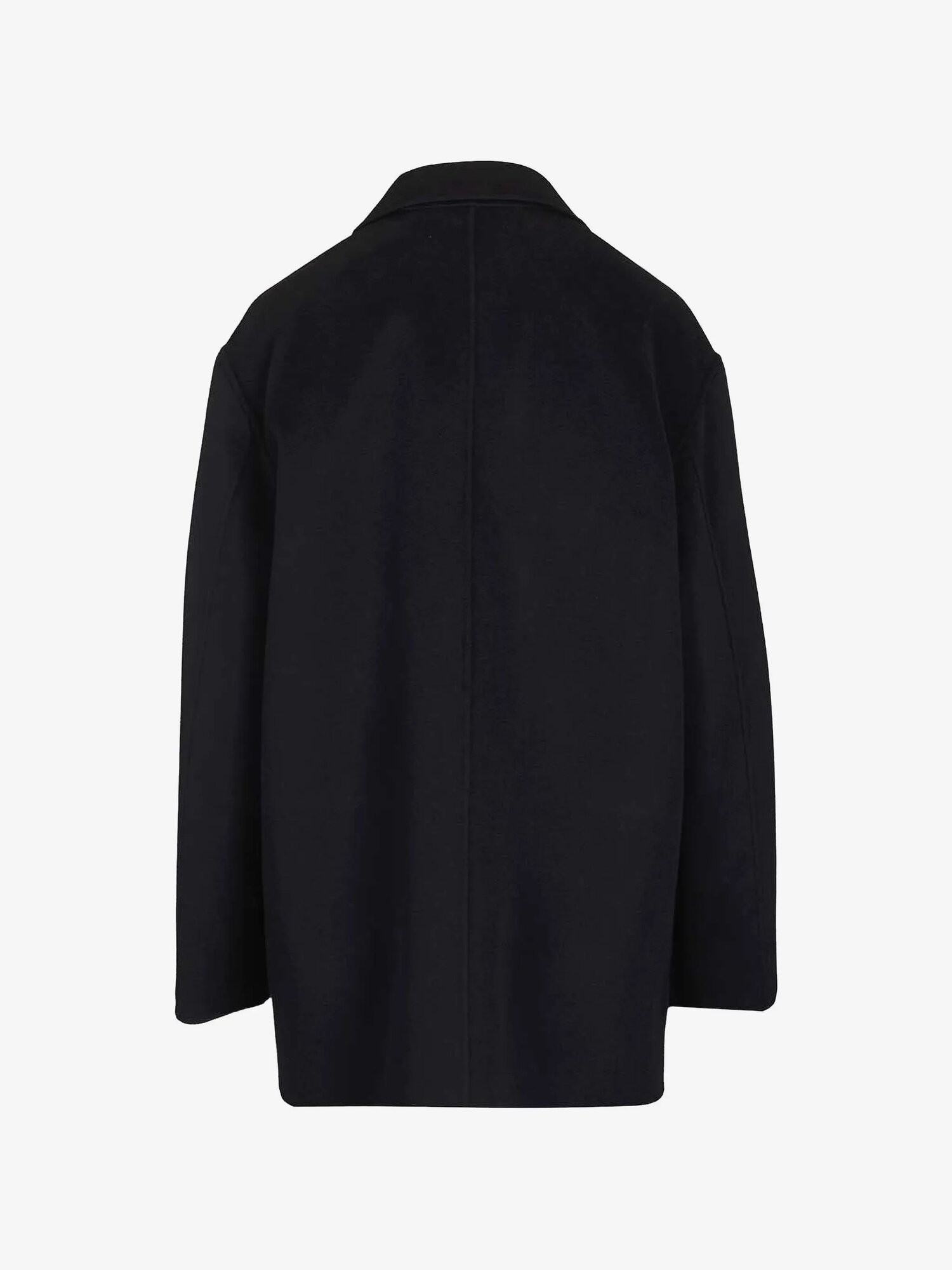 Пальто Max Mara Double-breasted notched-lapels wool coat, размер 40 — фото 1