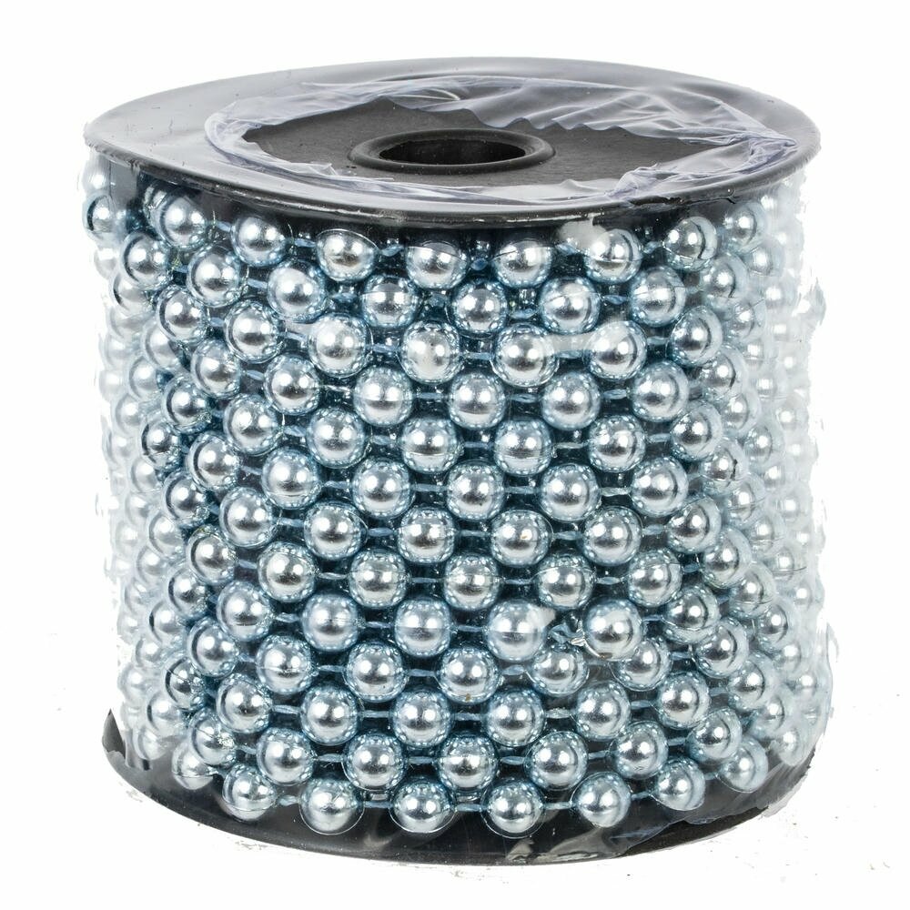 Украшение новогоднее Бусы, D 0.8 см, 1000х0,8х0,8 см KSM-854632