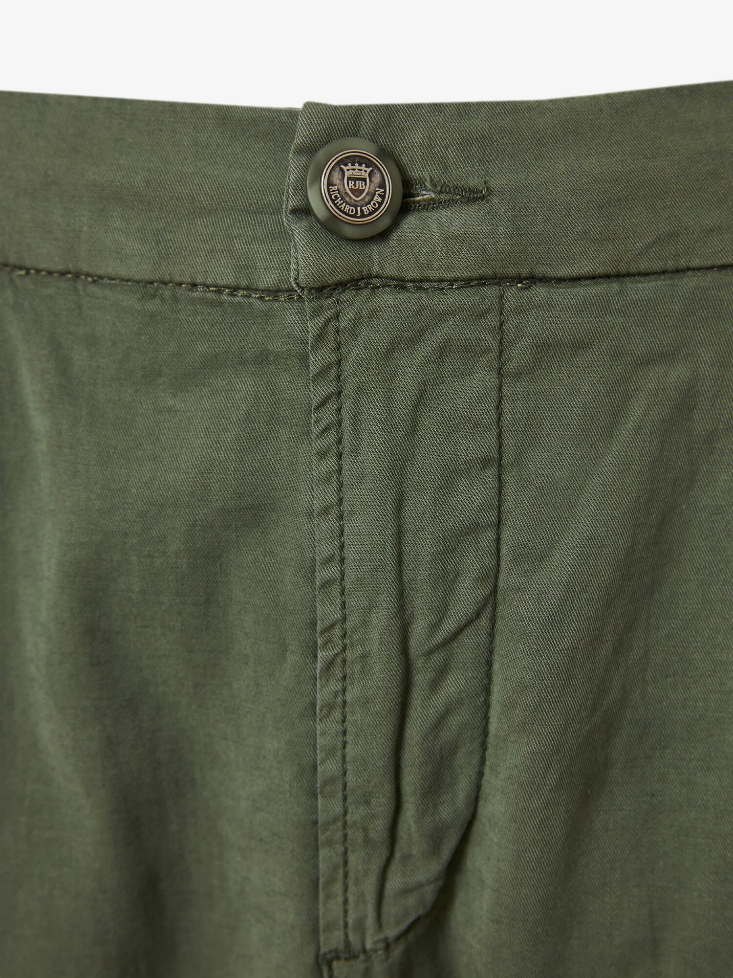 Брюки RICHARD J. BROWN Logo-patch tailored trousers, размер 38 — фото 1