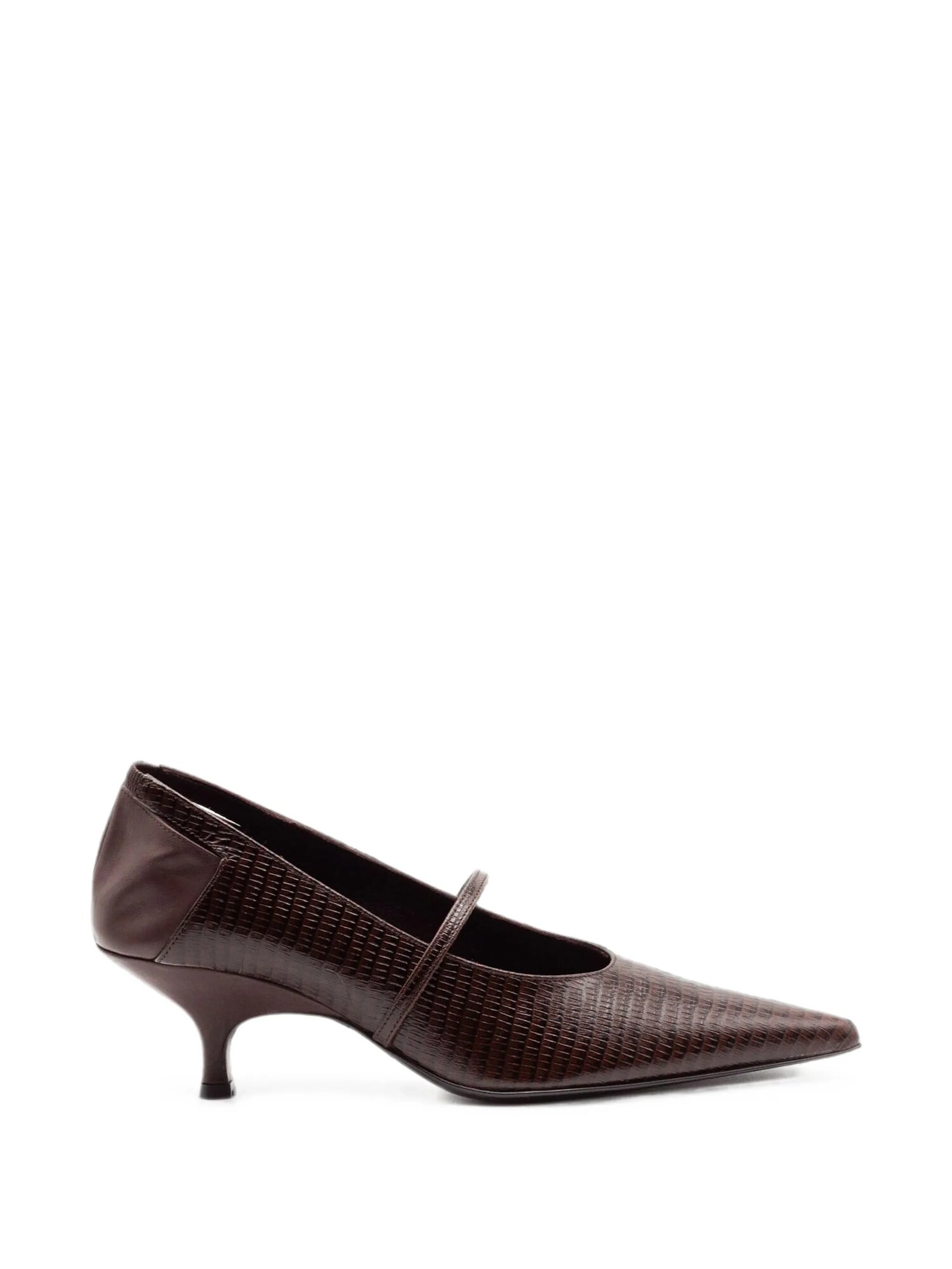 Туфли Elisa woven-effect pumps 