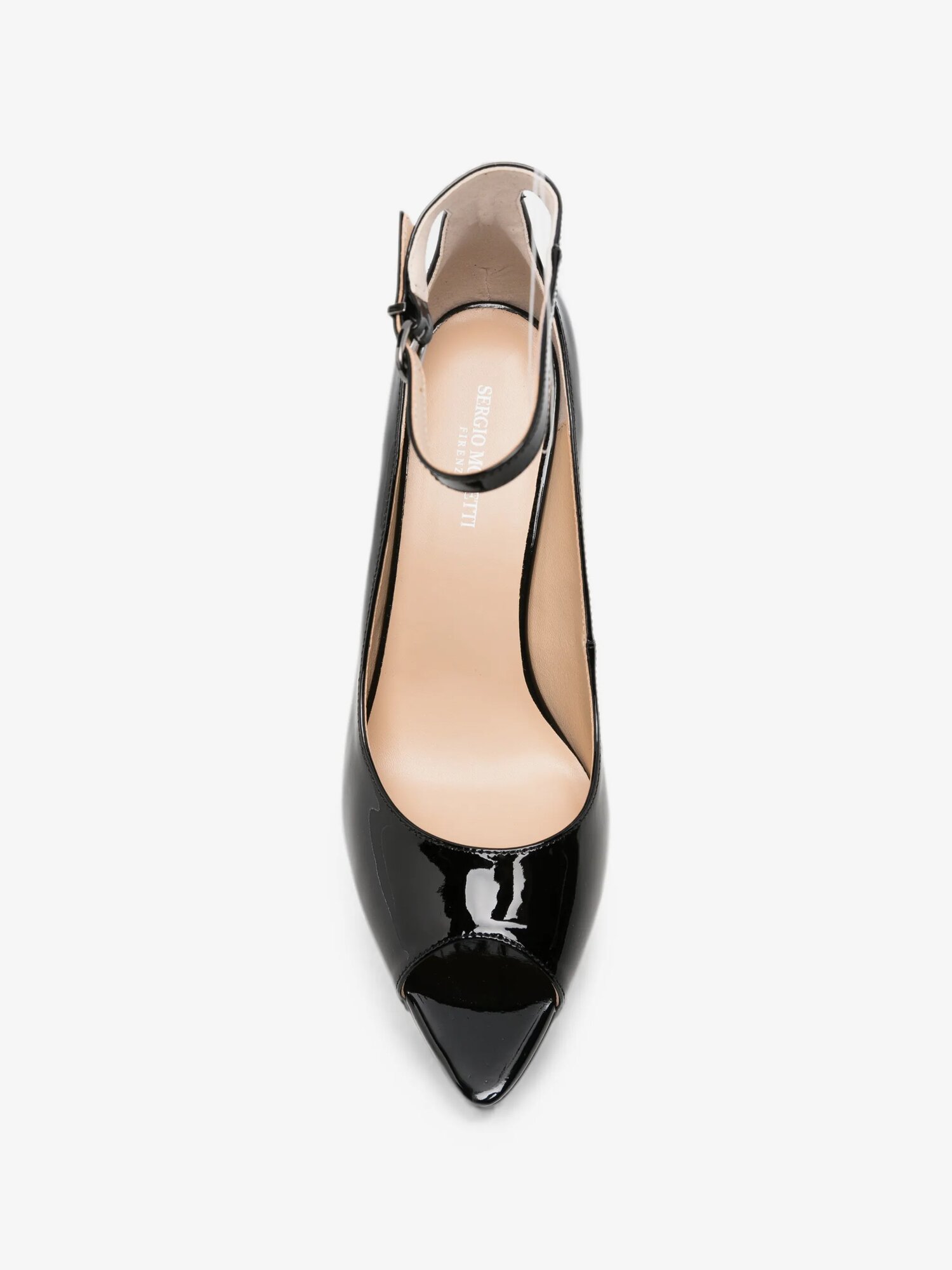 Туфли SERGIO MORETTI Peep-toe pumps, размер 38 — фото 1