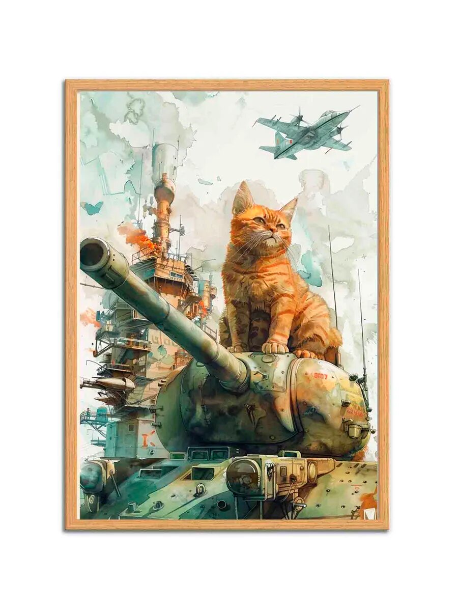 Манчкин Кот-солдат 5, Плакат 30x42см