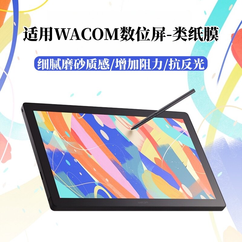 Водный гель защитная пленка для экрана Wacom DTH134 13.3 дюймов - прозрачная глянцевая поверхность, мягкий гибкий