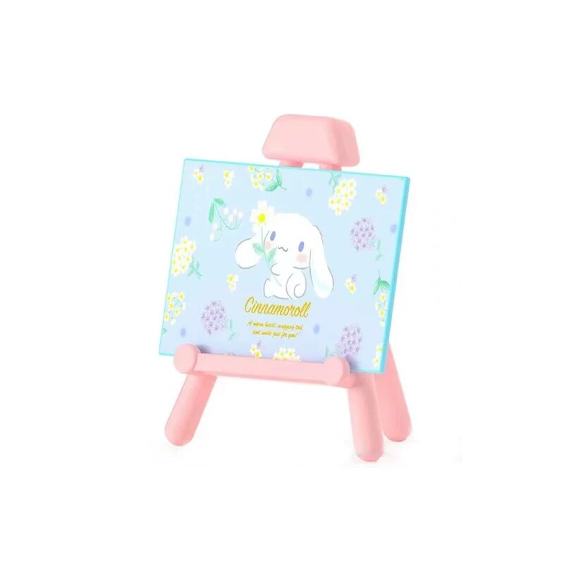 Зеркальная подставка для телефона MINISO Sanrio Cinnamoroll Kuromi: милое и очаровательное настольное зеркало Держатель