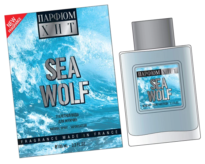 Туалетная вода KPK Parfum Sea Wolf 100 мл мужская - Кпк Си Вулф одеколон