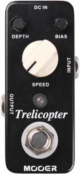 Mooer Trelicopter Миниатюрная педаль эффектов Tremolo для электрогитары