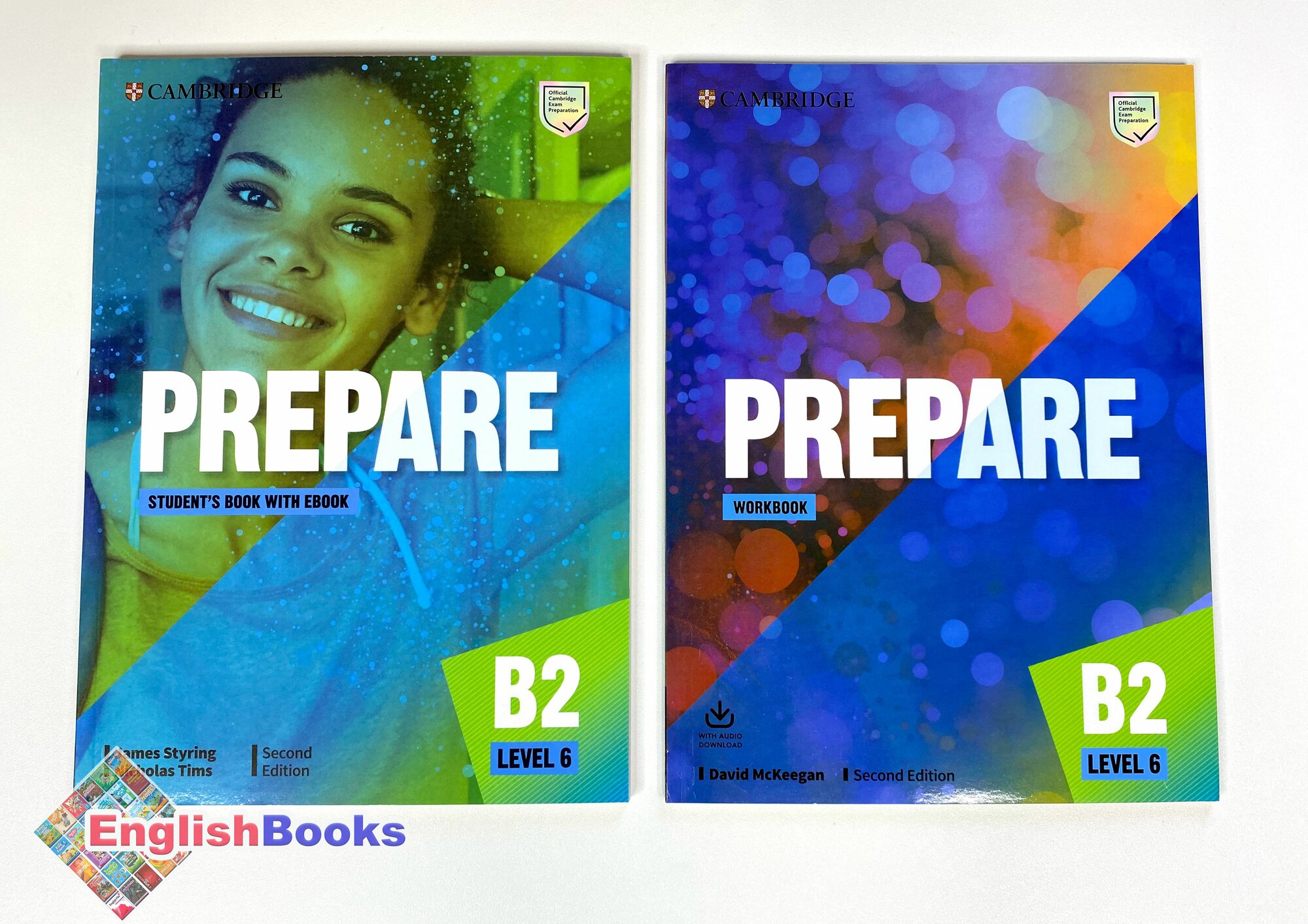 Prepare B2 level 6, Second Edition, комплект учебник(Students book), рабочая тетрадь (workbook) , CD — фото 1