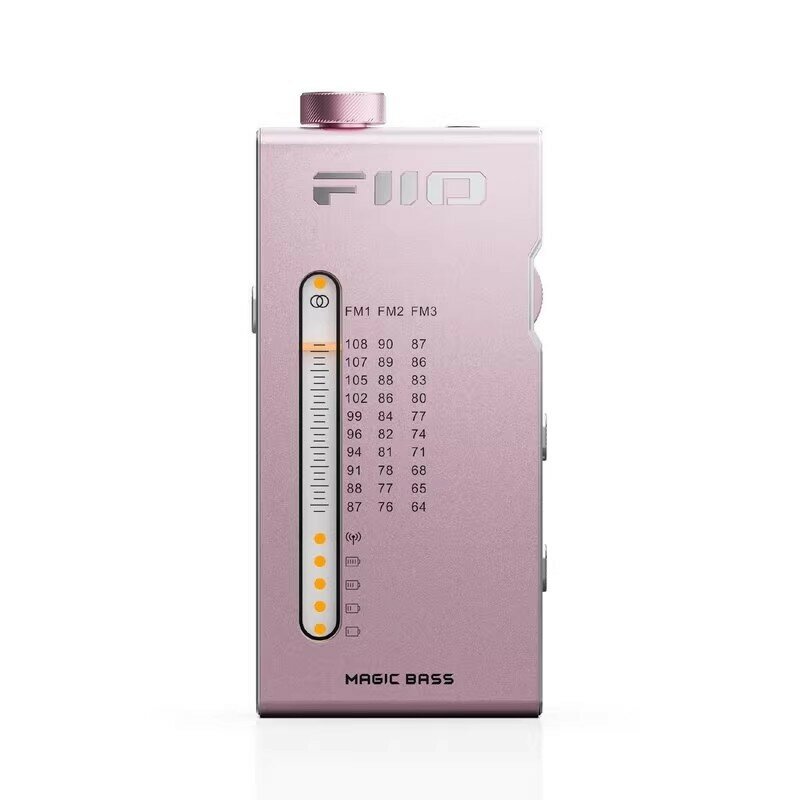 FiiO RR11 Портативный стерео FM-радиоприемник HiFi, сверхтонкий корпус из алюминиевого сплава 13 мм, 3D-звук, усиленные басы, диапазон 64–108 МГц
