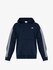 Худи adidas, размер 2XL, , синий