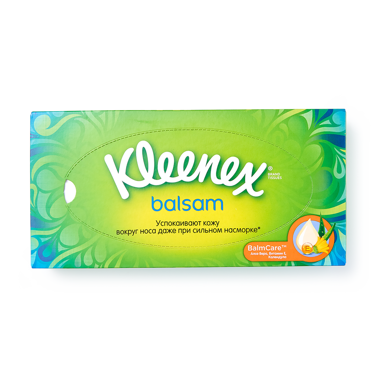 Салфетки Kleenex "Balsam", 3 слоя, 100% целлюлоза, 1 упаковка