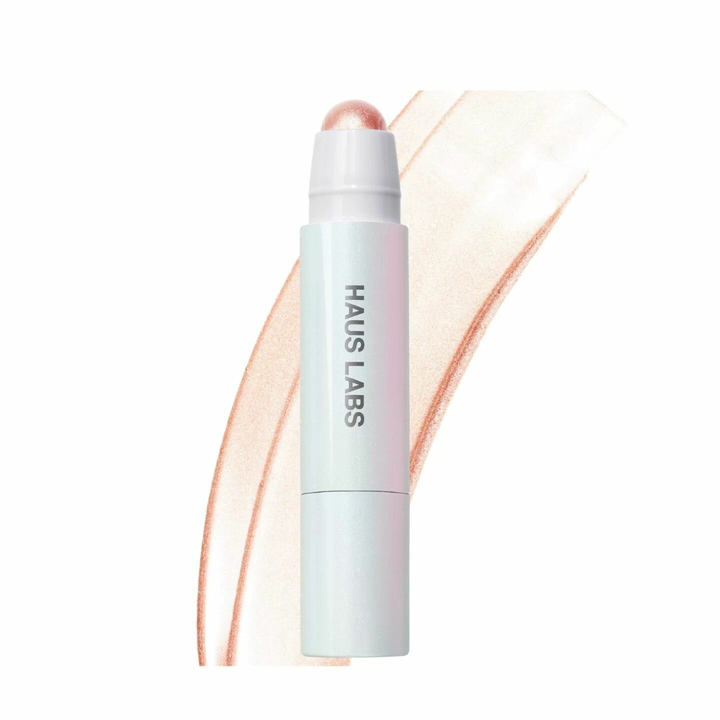 Основные моменты на лице Bio-Radian Multi-purpose muscle Highlight Stick от Haus Labs для глаз, губ и щек-#Glassy Champagne Quartz