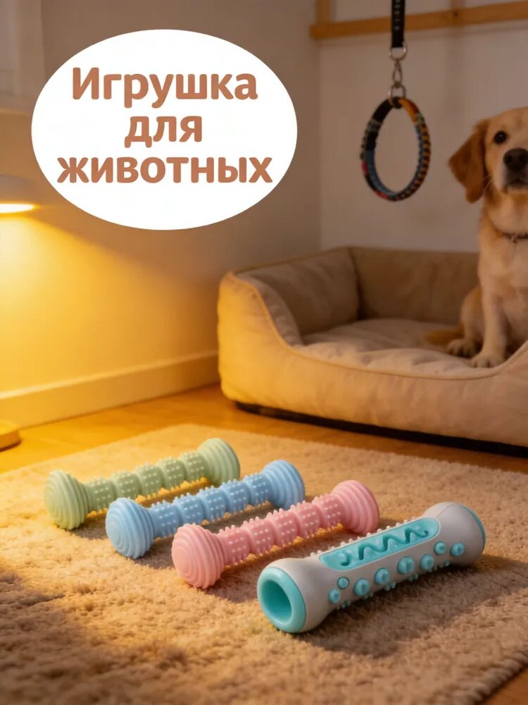 Набор игрушек для собак, жевательный очищающий и молярный tpr-стик, для игр и ухода за зубами питомца
