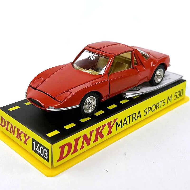 Модель спортивного автомобиля из сплава 1/43 шкалы DINKY TOYS 1403 MATRA M530 классический