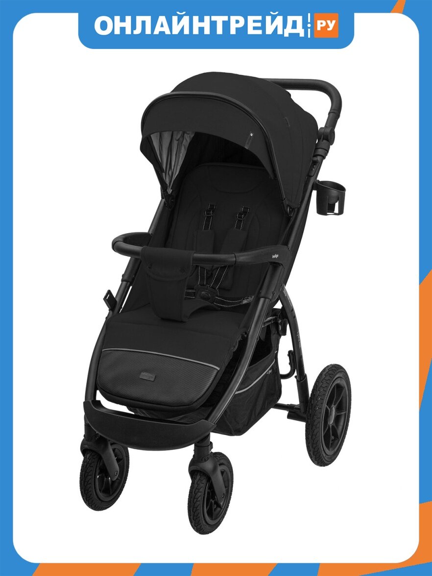 Прогулочная коляска Indigo G1 EPICA XL AIR черный