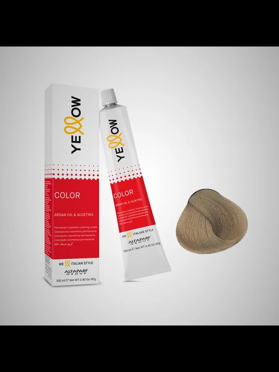 YELLOW PROFESSIONAL Ye Color Permanent Coloring Cream 100 мл