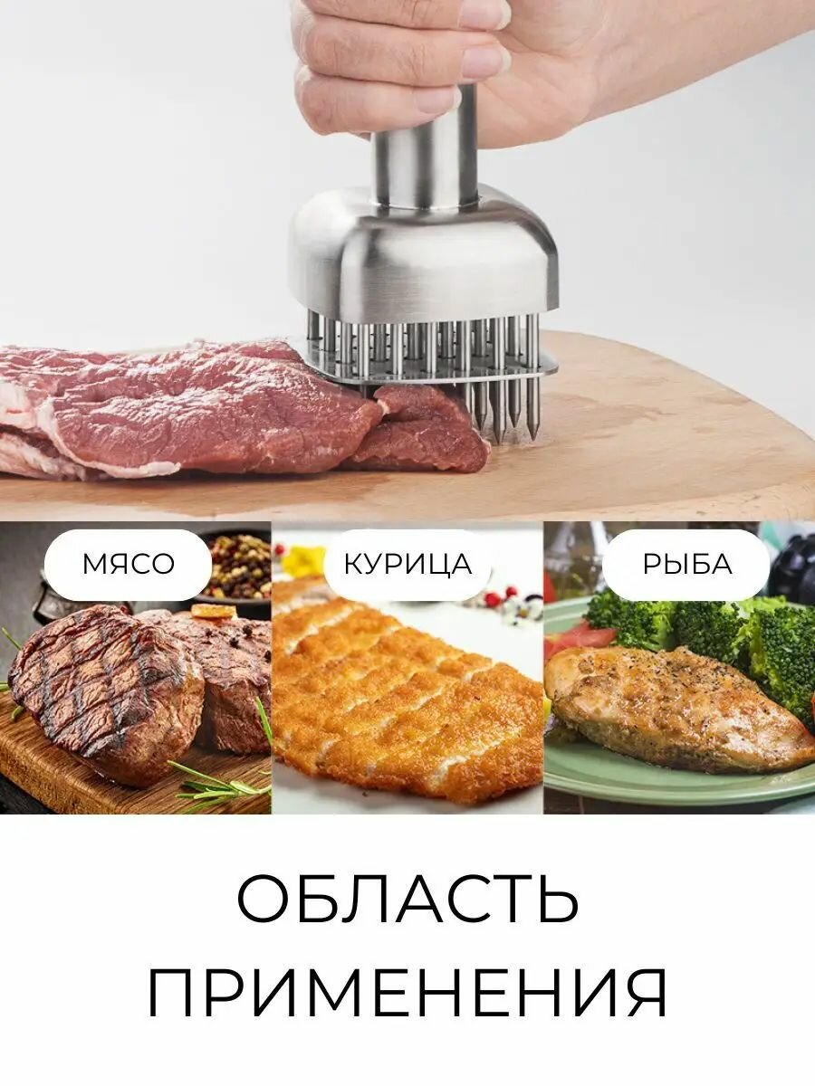 Тендерайзер для мяса, 20 см