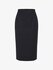 Юбка GIVENCHY Pinstripe-pattern wool midi skirt, размер 38, blue