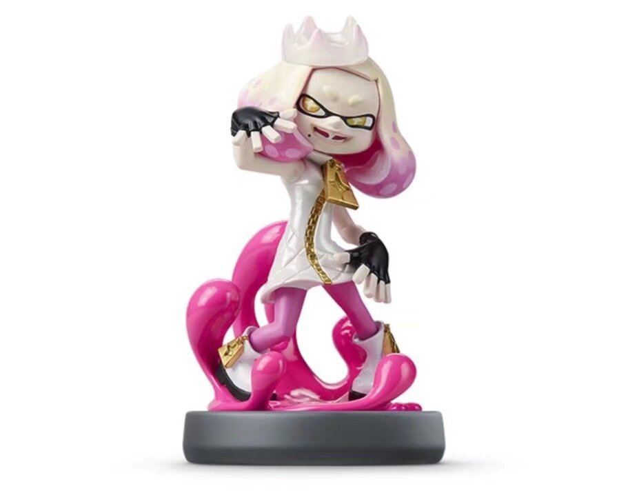 Коллекционная модель Splatoon Девушка, фигурка из ПВХ с нежным розовым оттенком, 1/6 Scale, в коробке