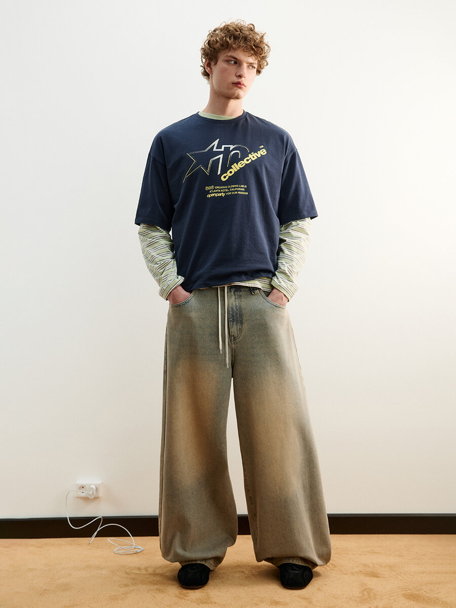 Джинсы casual 