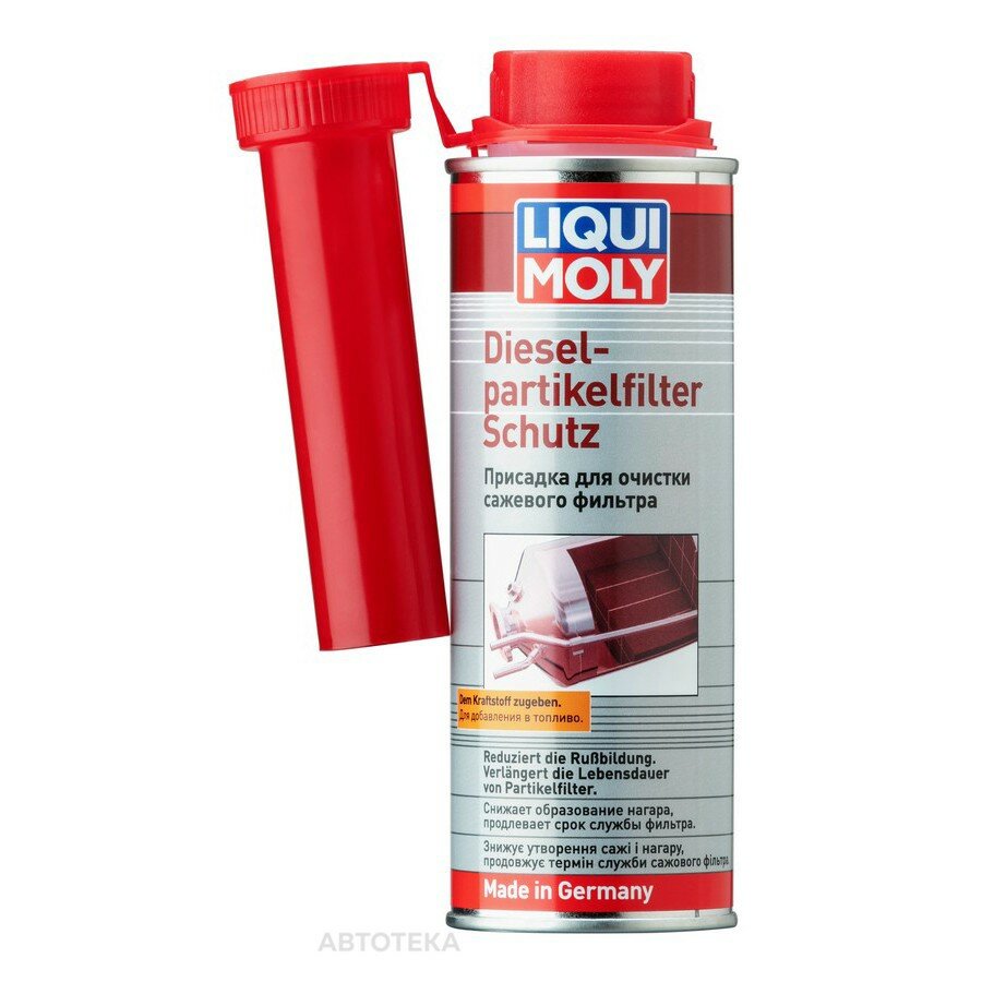 LM DIESEL PARTIKELFILTER SCHUTZ Присадка для очистки сажевого фильтра (0.25L) LIQUI MOLY 2298