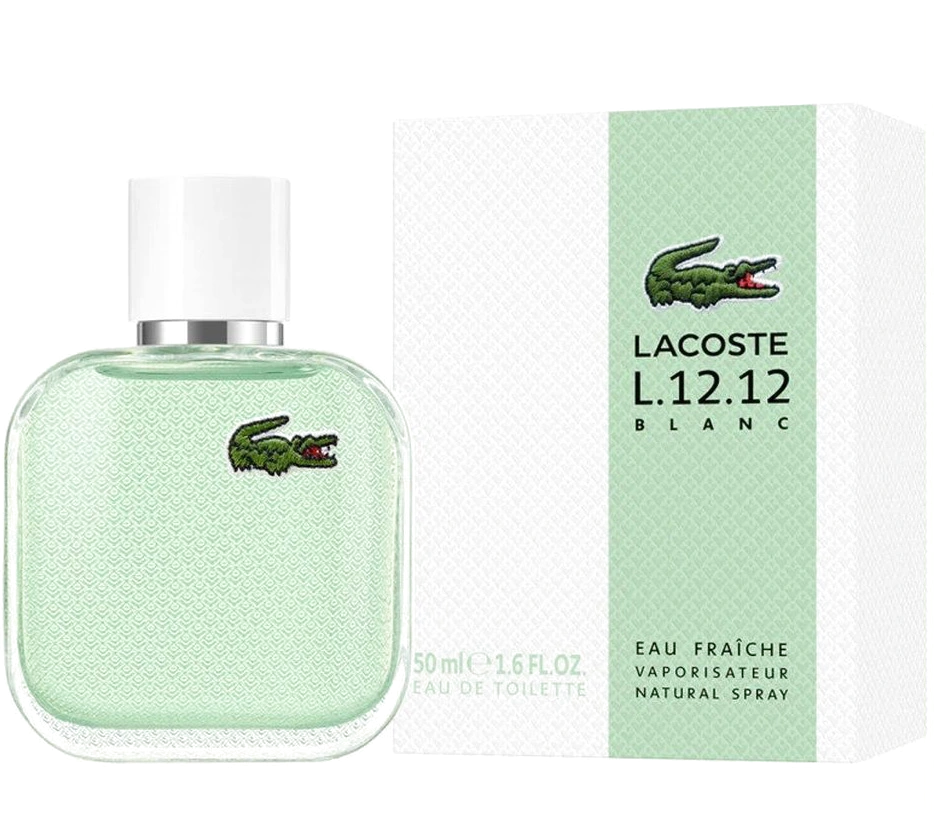 Мужская туалетная вода Lacoste L 12 12 Blanc Eau Fraiche 50 мл / Лакост Бланк О Фреш
