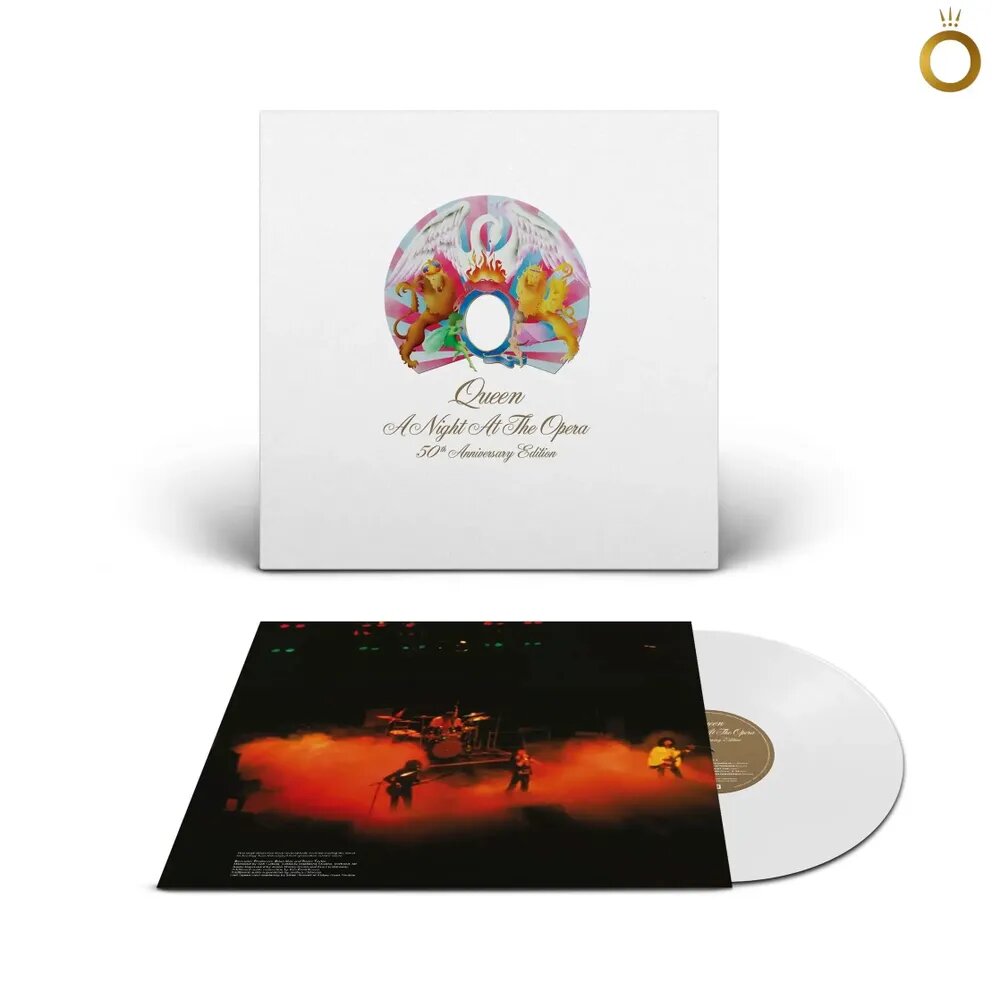 Queen - A Night At The Opera (50th Anniversary Edition) (Crystal Clear LP) - Виниловая Пластинка