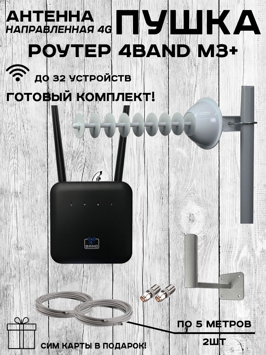 WiFi роутер с усилителем для дома и дачи