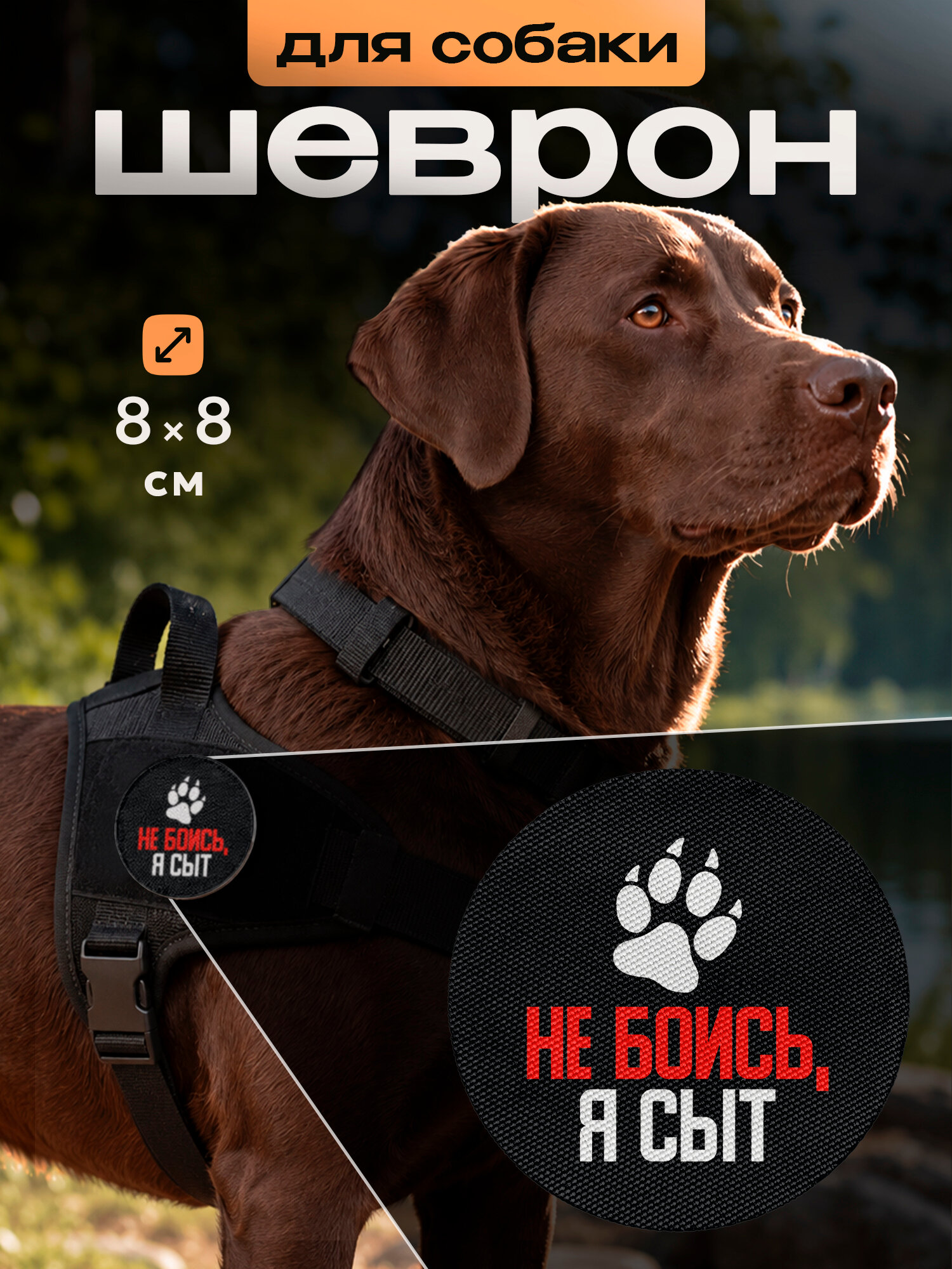 Шеврон для собак