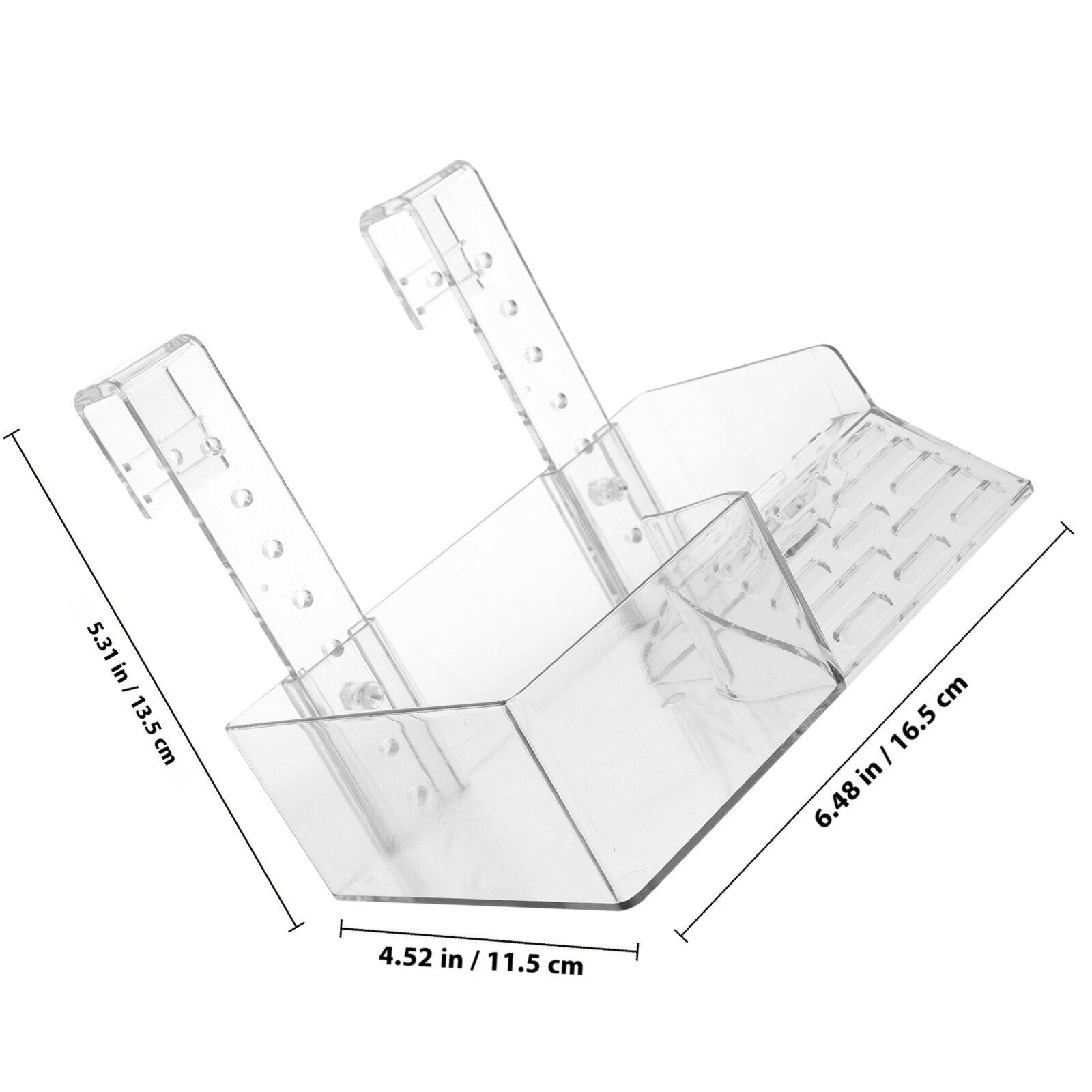 Прозрачная Подставка Для Черепах С Креплением На Стену 16.50X13.50X11.50Cm