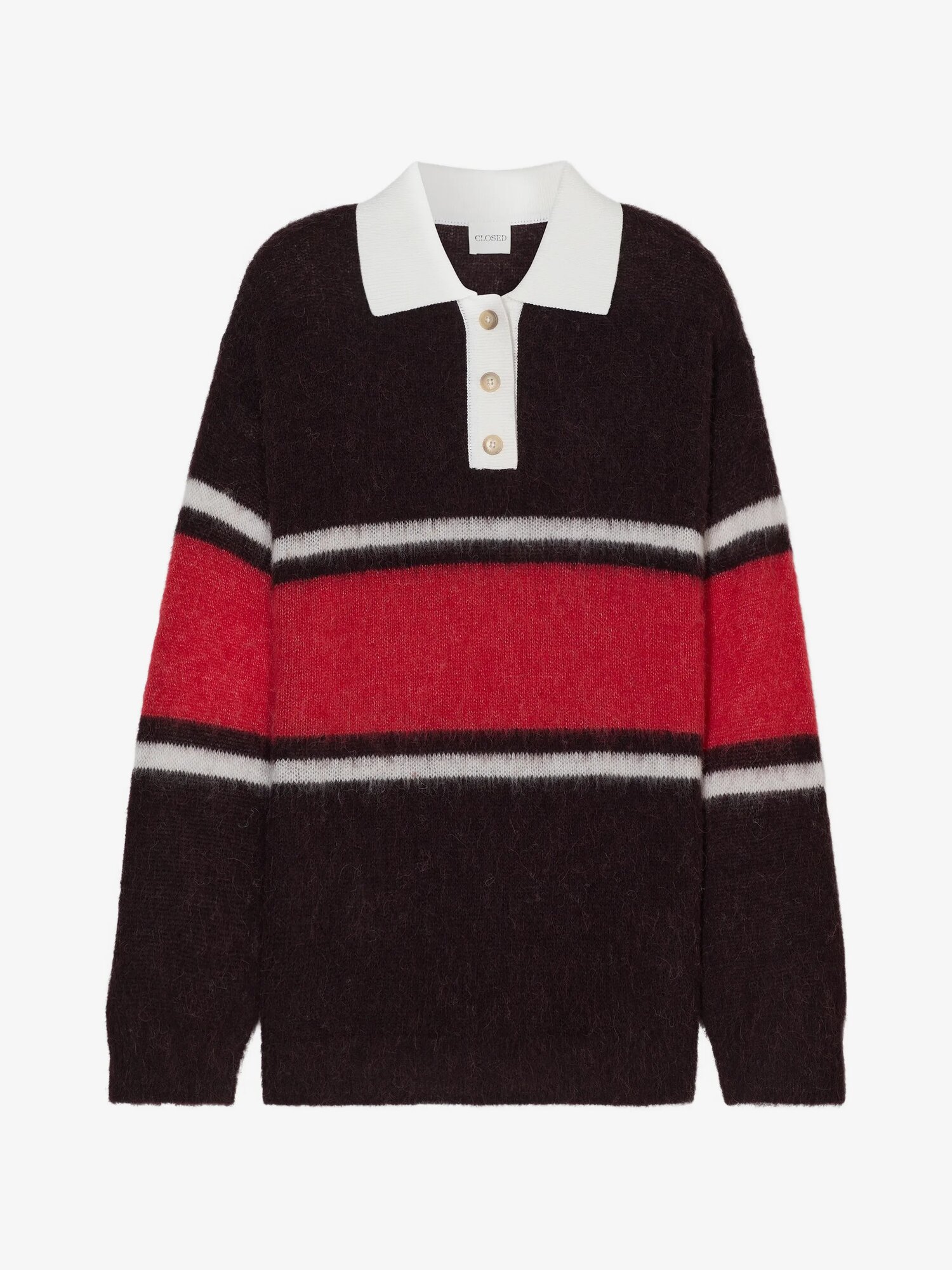 Свитер Rugby-stripe polo sweater